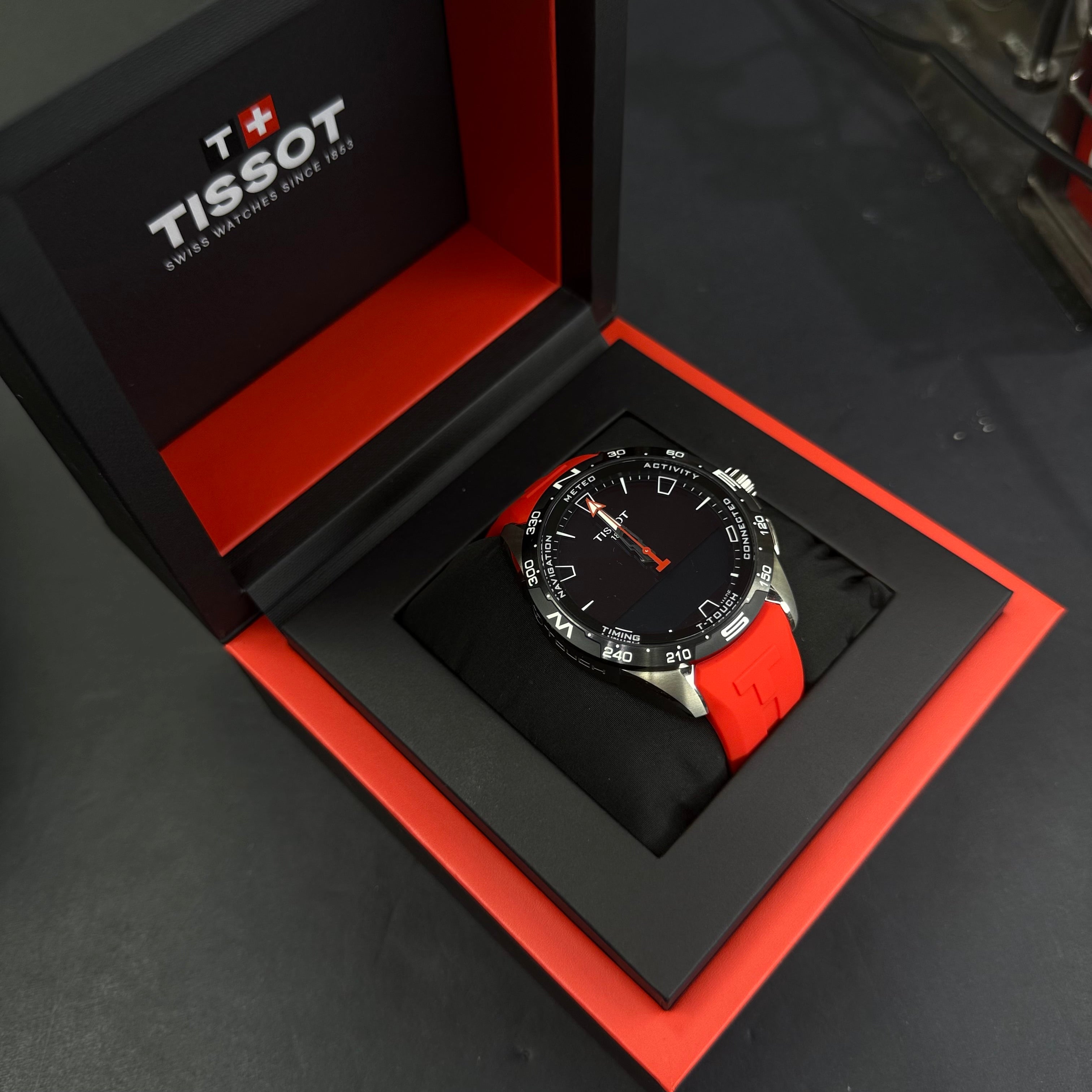 TISSOT ORIGINAL LUXURY T-TOUCH CONNNECT SOLAR PARA HOMBRE REF T121.420 ...