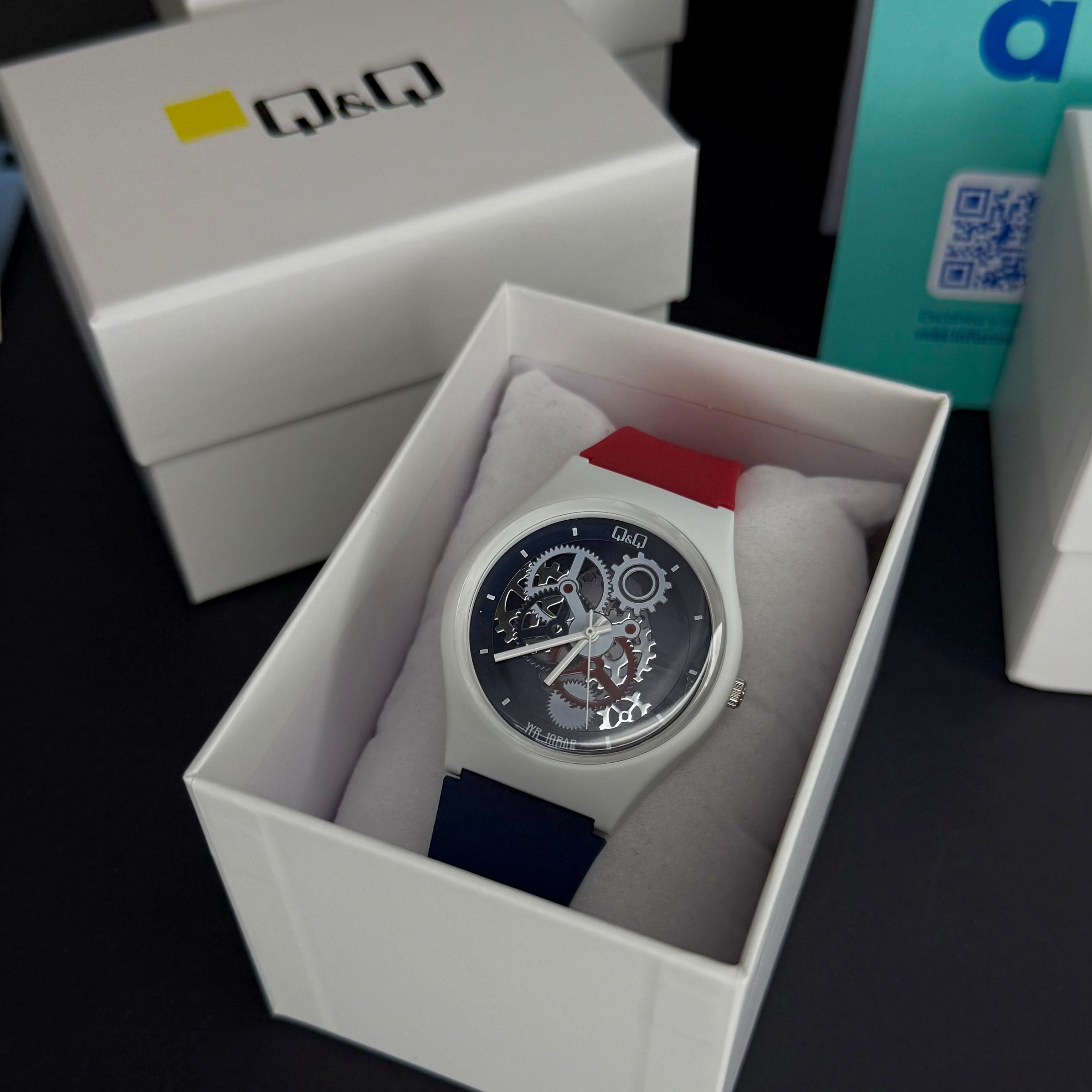 QyQ SUMERGIBLE TIPO SWATCH UNISES ORIGINAL REF-V39A-507VY – Relojes Gomez